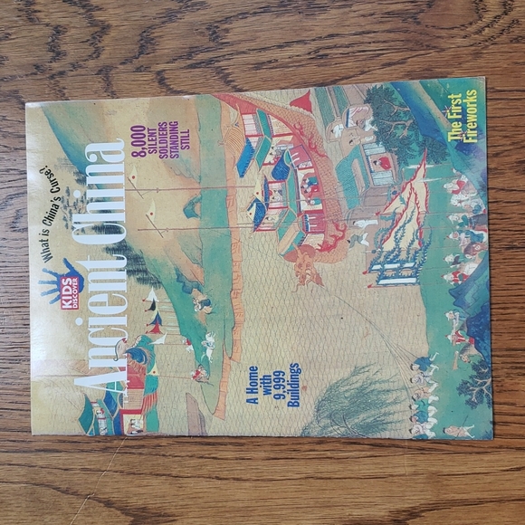 Kids Discover | Other | Vintage 9s Kids Discover Magazine Ancient China ...
